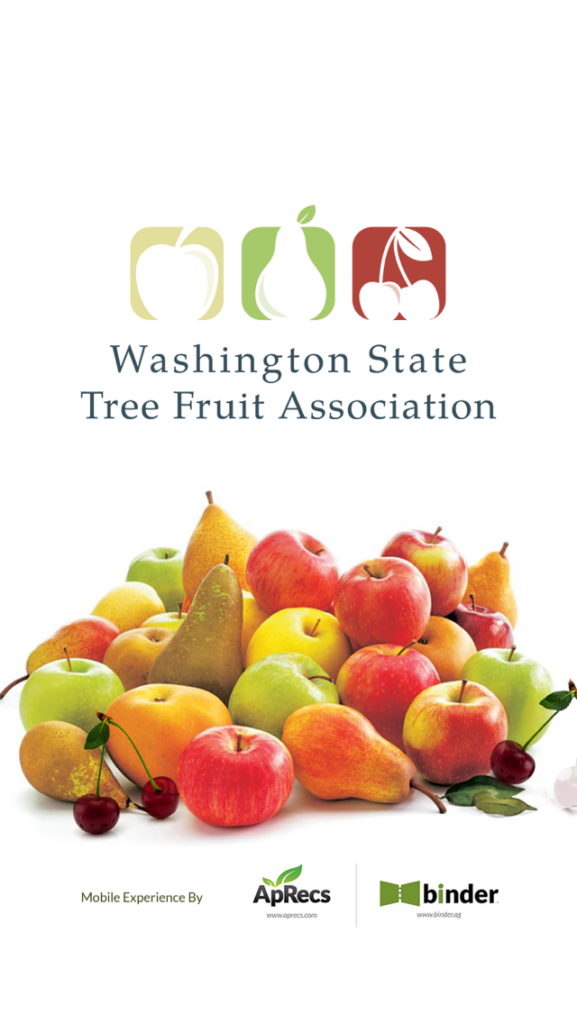 App Splash Screen – Washington State Tree Fruit Association